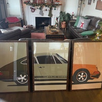C8 Corvette Color Codes Set of 3 Large Prints Original Wall Art Large ...