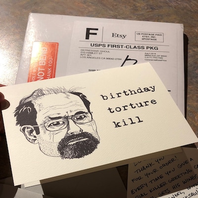 Btk Birthday Card - Etsy