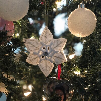 Felt Snowflake Pattern PDF File - Etsy