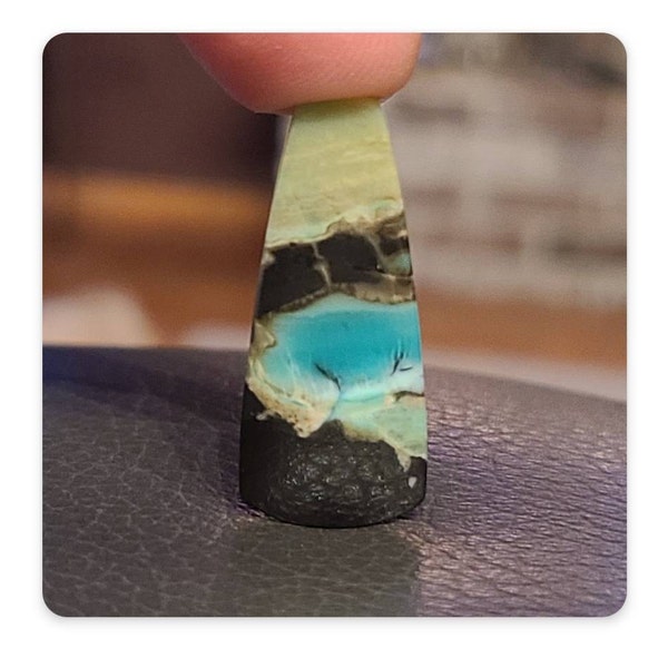 Dendritic Jasper Cabochon With Peach and Cream, Focal Stone for Jewelry ...
