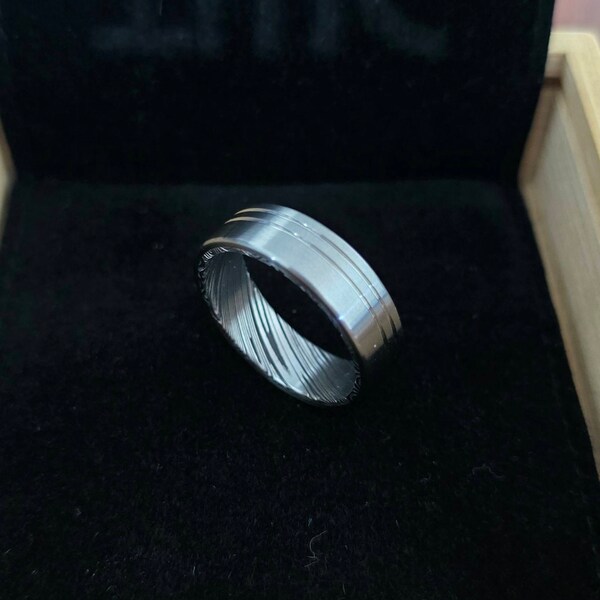 Claro Walnut Bentwood Ring, Wooden Ring - Etsy