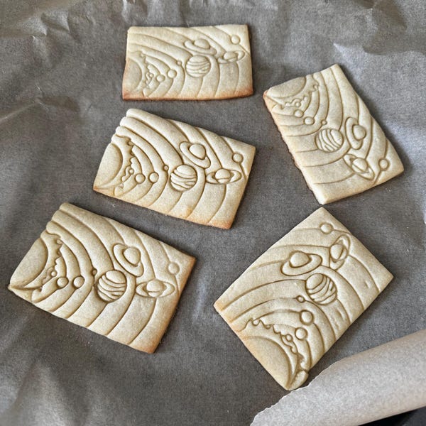 Solar System Cookie Cutter | Bakerlogy Biscuit Cutters Sun Universe ...