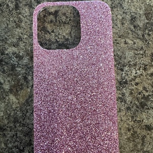 Baby Pink Glitter Laptop Case Diamante Initial Personalised Cover for ...