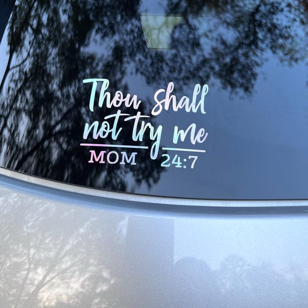 Mom Decal - Funny Mom Sticker - Vinyl Decal Mom - Mom Gifts - Mom Car ...