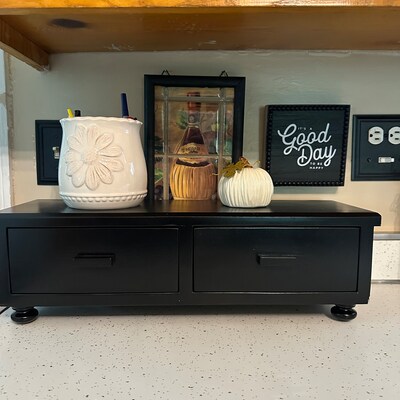 Wood Riser With Feet Modern Farmhouse Decor Rustic Home Decor - Etsy