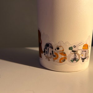 Chewie and Droid Friends Plushie Transparent Disney Laptop Stickers ...