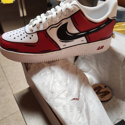 Cartoon Themed Drip AF1 any Color - Etsy