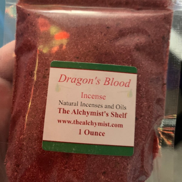 Dragon's Blood Incense Powder Special Wiccan Craft 1 Oz Pagan Altar ...