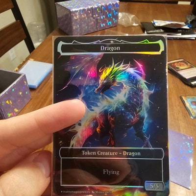 FOIL Squirrel Proxy Tokens ukiyo-e Style, Handcrafted for Edh Commander ...