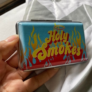 Angel Blue Holy Smokes Cigarette Case - Etsy