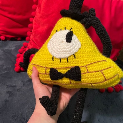 Crochet Pattern Bill Cipher Inspired Plushy - Etsy