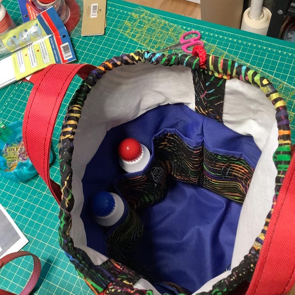 Bucket Bag Sewing Pattern, Drawstring Project Bag (PDF Download) - Etsy France