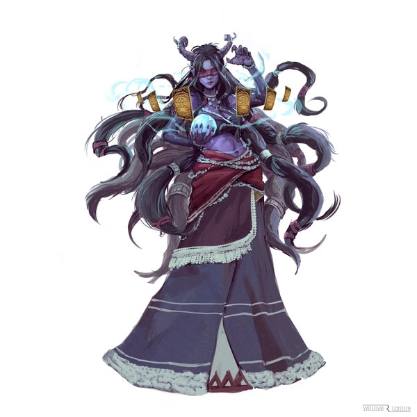 Custom Character Commission for RPG - Etsy