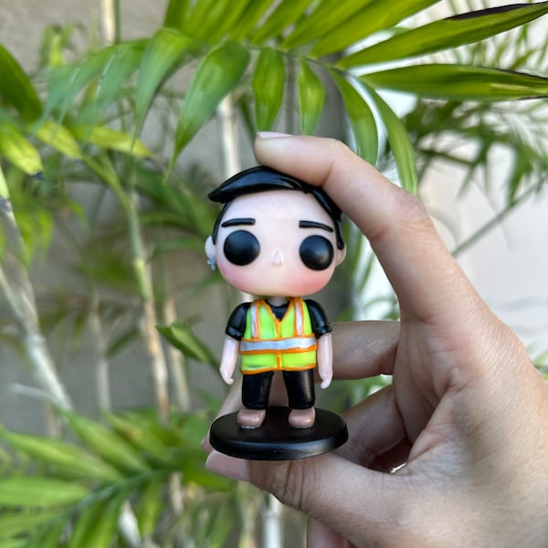 Custom Pop Clay Figurine Handmade Figurines Made of Air Dry Clay 5 Cm ...