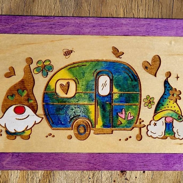 Camper Svg File, Gnomes Svg, Van Svg, Funny Camping Svg, Camping Sign ...