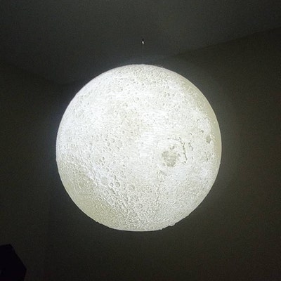 Hanging Uranus Lamp, 16 Color LED, Remote and Touch Control, 6.5 Inch ...