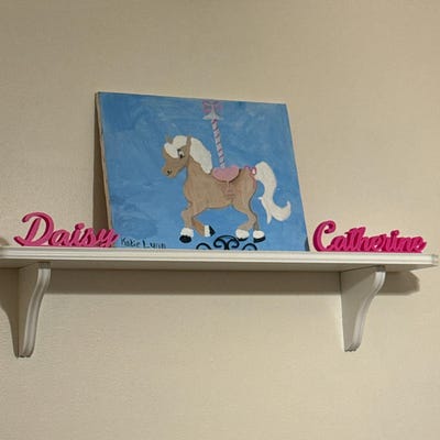 6,5 Hollow Fillable Letter Freestanding Empty Letter Box Self Standing ...