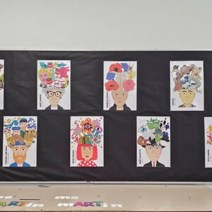 Famous Artist Paper Dolls van Gogh, Picasso, Warhol, Frida, Yayoi ...