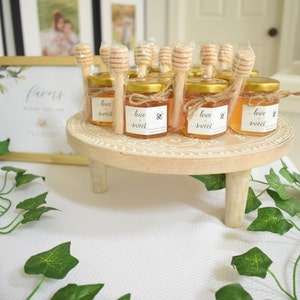 Mini Honey Sampler Gift Set in 2oz Hexagon Glass Jars Honey | Etsy