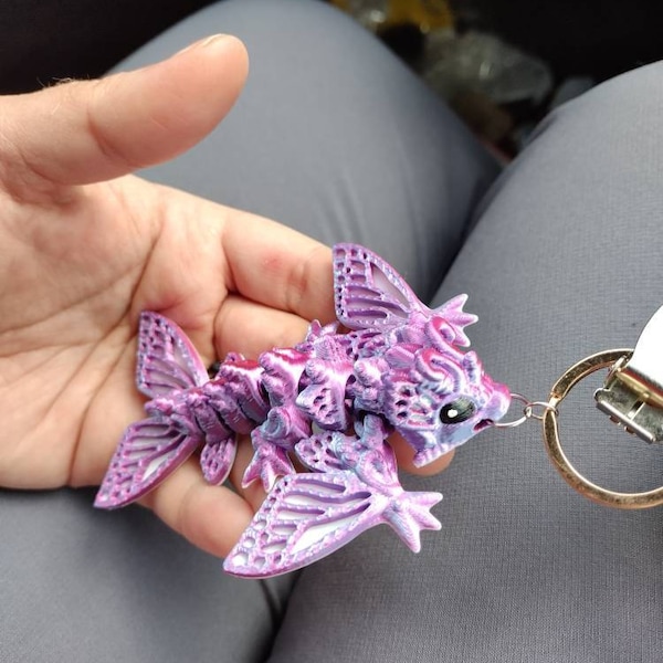 Tiny Butterfly Wyvern, Cinderwing3d, STL File for 3D Printing, STL ...