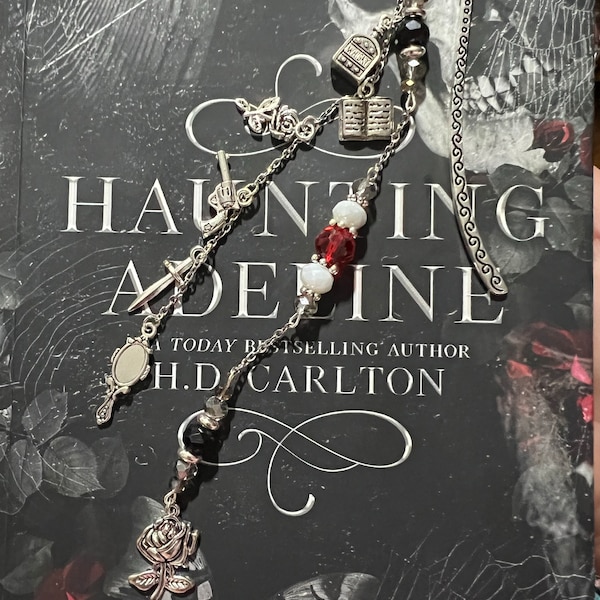 Book Bling - Haunting Adeline Inspired Bookmark - Zade & Adeline - Cat ...