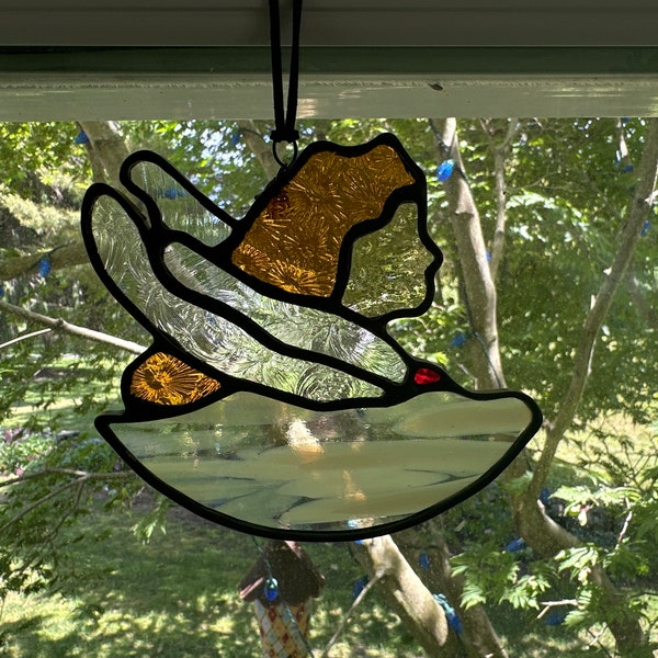 Stained Glass Pattern- Digital Download- PATCHWORK BIRD - Etsy