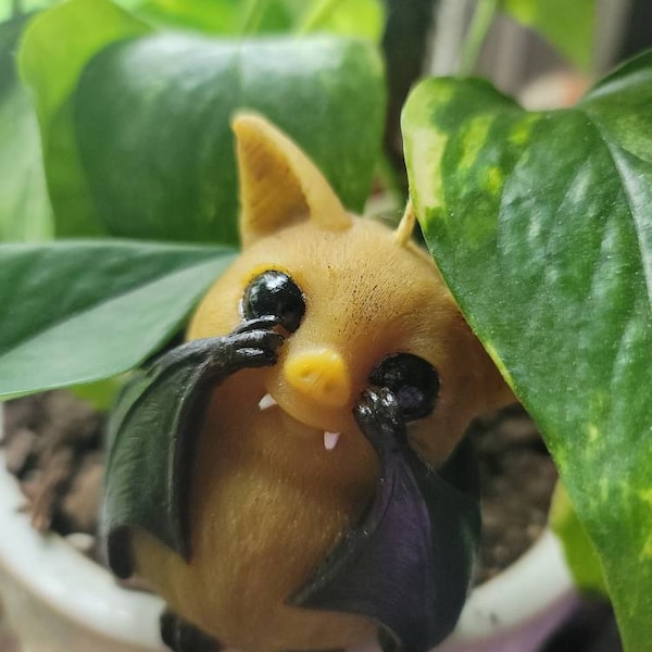 Creepy Cute Bat Shaped Pillar Candle Birthday Gift for Goth Girl ...
