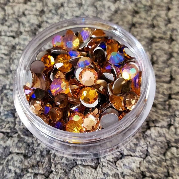 Luxury Bling Mixes Glass Rhinestones Assorted Colors and Sizes Flatback ...