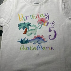 Watercolor Girly Dinosaurs Clipart, Cute Baby Dino Clip Art, T Rex ...