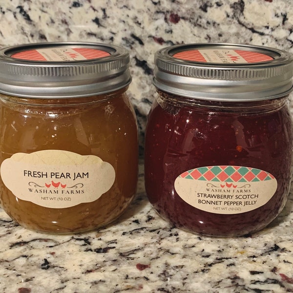 Grape Scotch Bonnet Pepper Jelly 12 Oz - Etsy