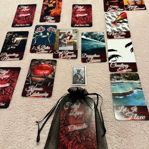 Purple Divine Love Oracle 100 Cards - Etsy