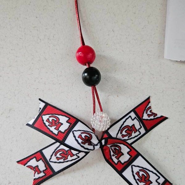 Kansas City Chiefs Inspired 7/8" or 1.5" Grosgrain Ribbon And/or ...
