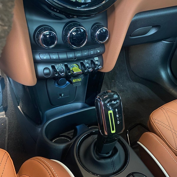 MINI Cooper Sunglass Clip Dash Holder Mount -felt Lined -fits Most Size ...