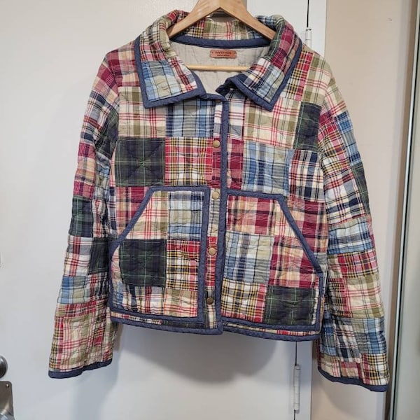 Quilted Jacket Sewing Pattern, Quilt Patchwork Jacket Sewing Pattern ...