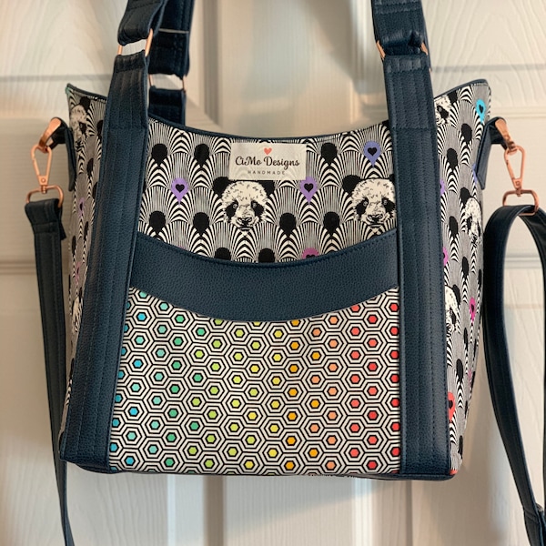 Concealed Carry Sewing Pattern, CC Purse Pattern, Miss Parker CC ...