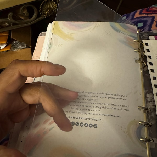 6 Sizes | Todo List | Printable Inserts for 6 Hole Ring Binder Planner ...