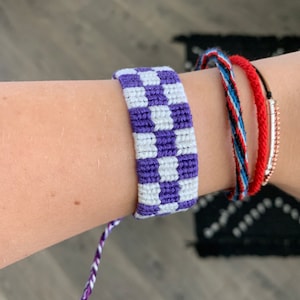 Checkered Friendship Bracelets Alpha Pattern - Etsy