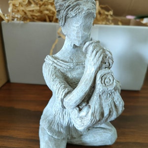 Tandem Feeding Sculpture Statue Midwife Gift Doula - Etsy