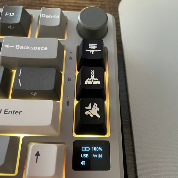 Helldivers 2 Keycap Set, Backlit (4) - Etsy UK