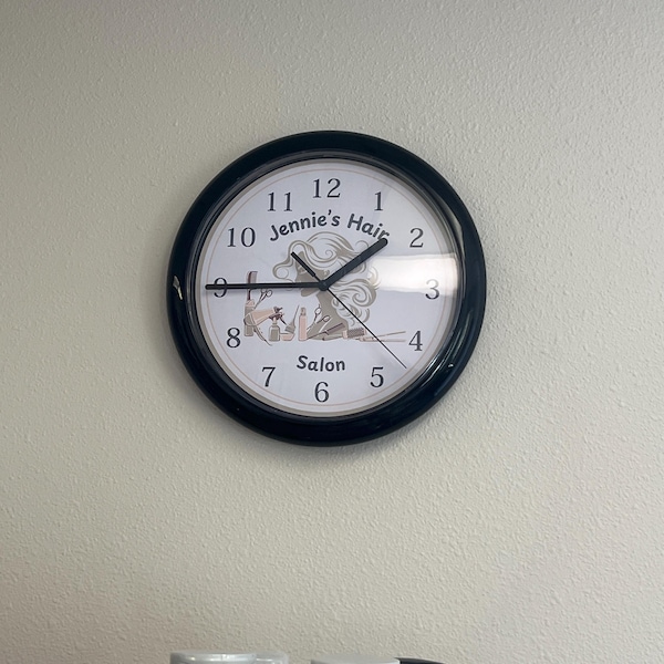 Personalized Swimming Wall Clock - Water Sport - Etsy