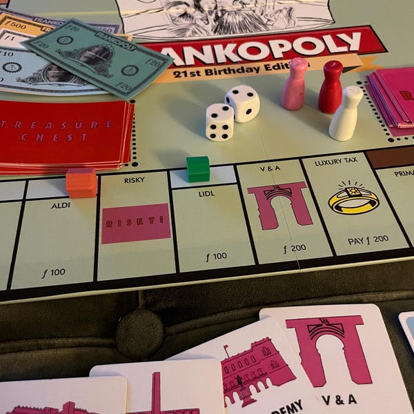 Custompoly Board Game - Complete Game: Customized Gift, Personalized ...