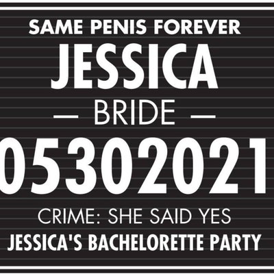 DIY Mugshot Sign Mugshot Template Unlimited Personal Use Instant ...