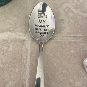 Emergency Ice Cream Spoon-personalized Engraved Etched | Etsy