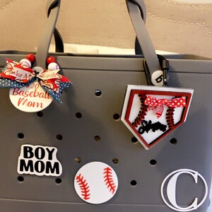 Baseball Mom Accessories Softball Mom Baseball Bag Tag | Etsy