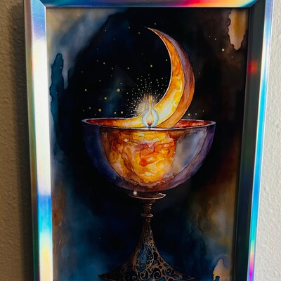 Beautiful Printable Winter Solstice Greeting Card, Unitarian ...