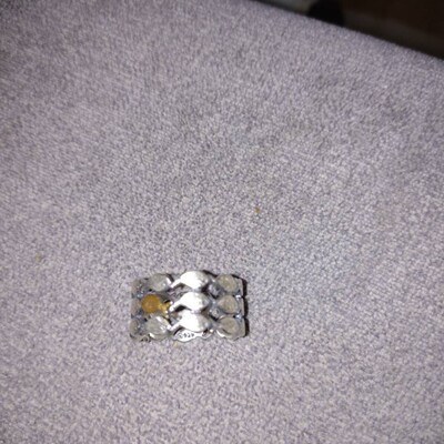 Swimming Against the Current. Sterling Adjustable Ring. School of Fish ...