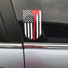 Firemans Axe, Thin Red Line, American Flag, Vinyl Car Decal, Support ...