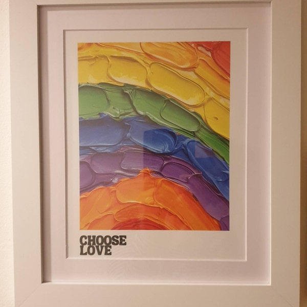 Safe Space Signal – LGBTQ+ Inclusive Wall Art Print | 200gsm Premium ...