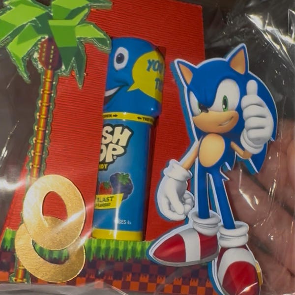 Sonic Push Pops - Etsy