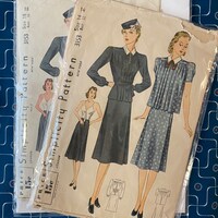 Vintage Ca. 1950 Mccall 8006 Womens Skirt Sewing Pattern-waist 28cut ...